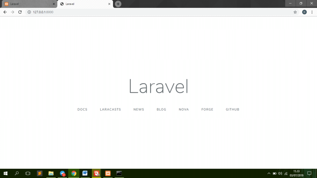 Cara Menginstal Laravel Di Windows - Argia Academy